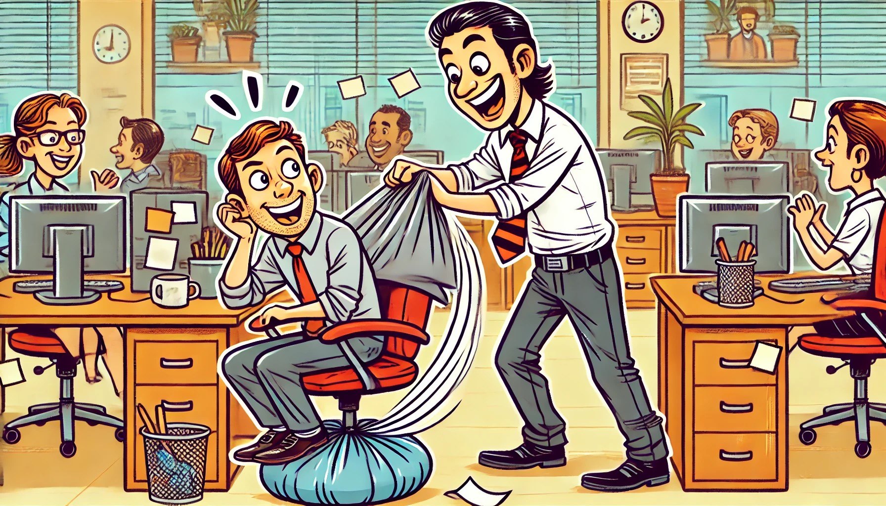Office Pranks Gone Wild: When Co-Workers Take It Too Far - LifeShouts.com